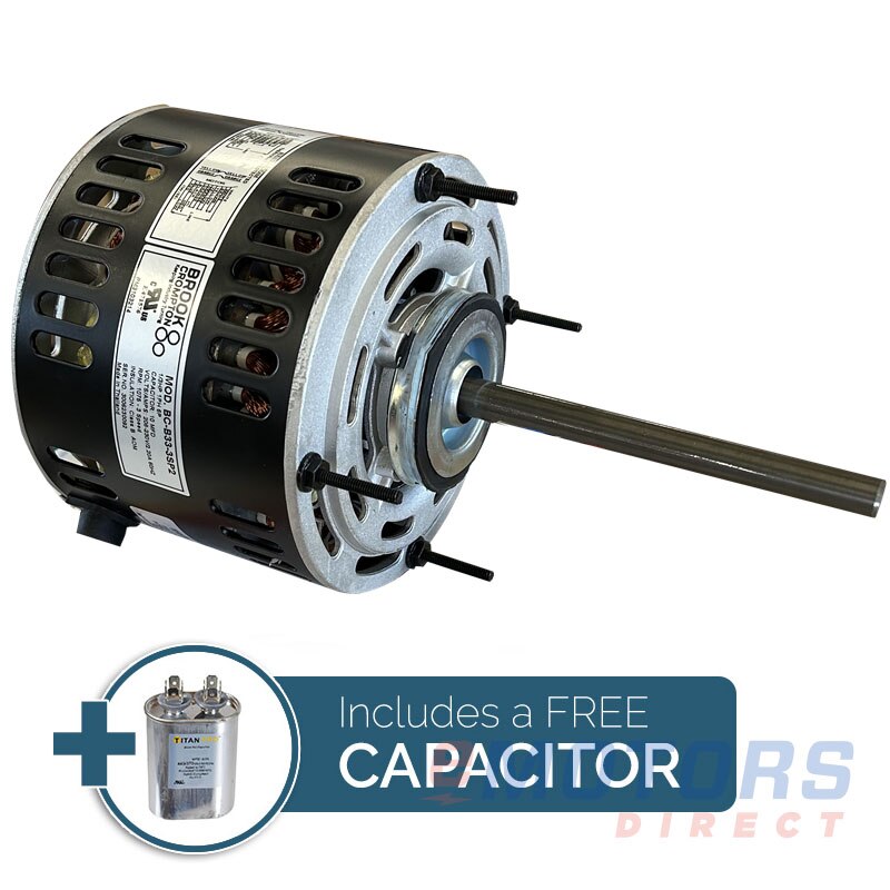 Brook Crompton BC-B50-3SP1 1/2HP 1200 | eMotors Direct